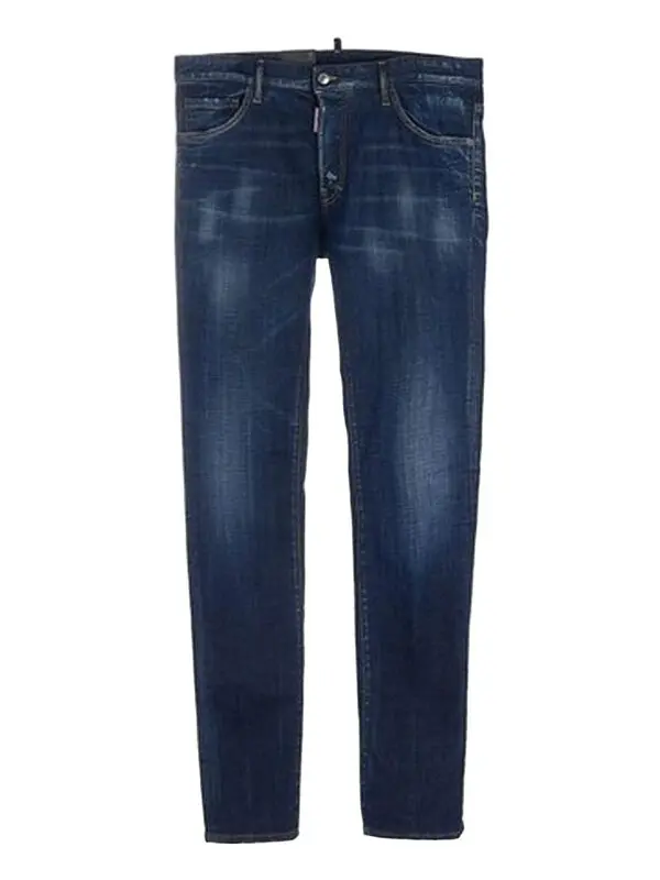 Dsquared2 Cotton Denim Jeans - Blue