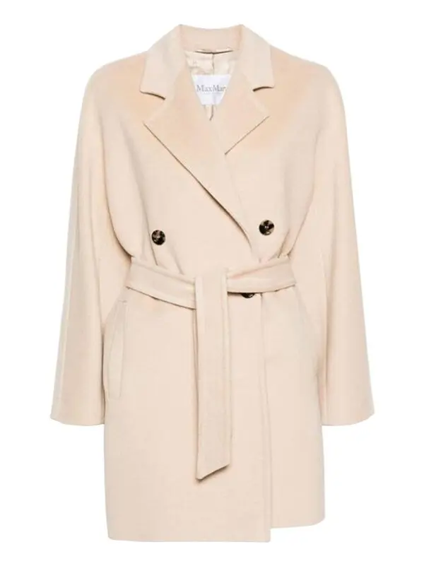 Max Mara Pila Wool And Cashmere Coat - Cream