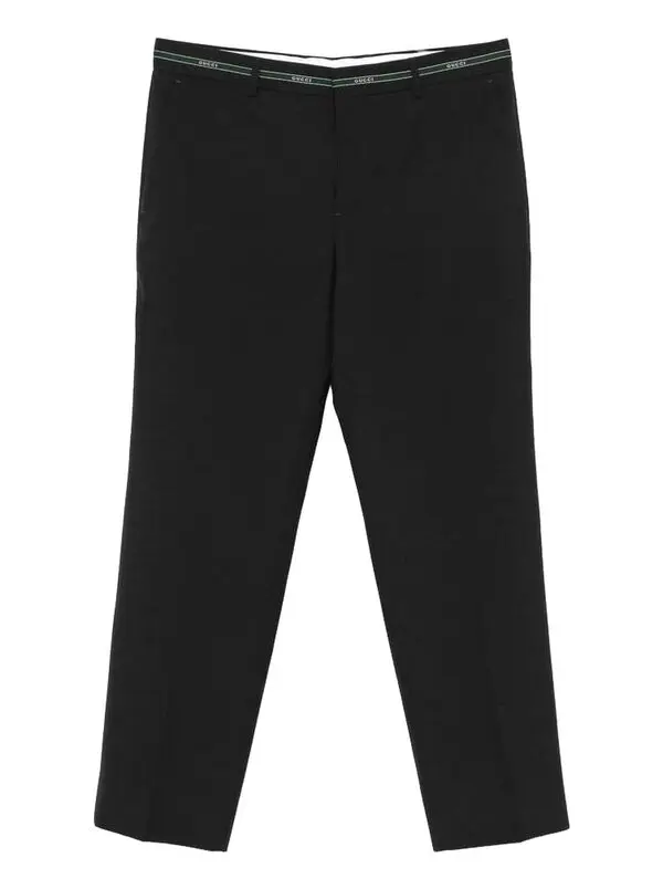 Gucci Regular & Straight-leg Trousers - Gray