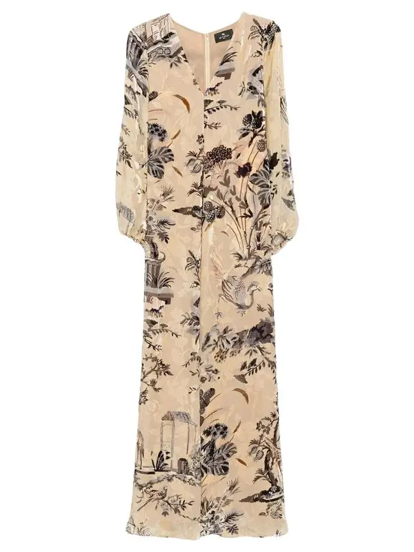 Etro Long Dress - Multicolor