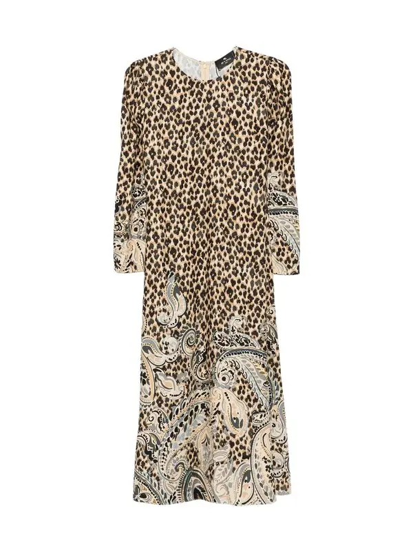 Etro Knee Dresses - Multicolor