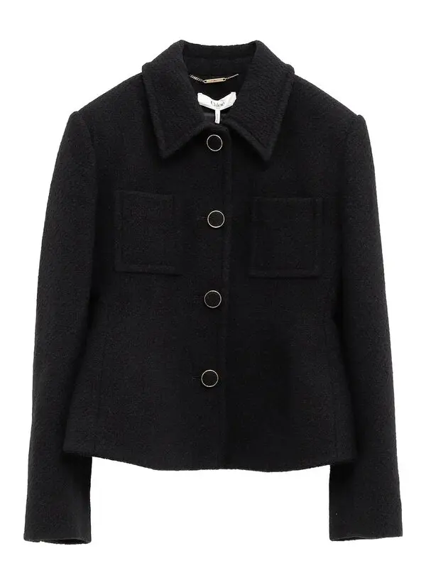 Chloé Wool Jacket - Black