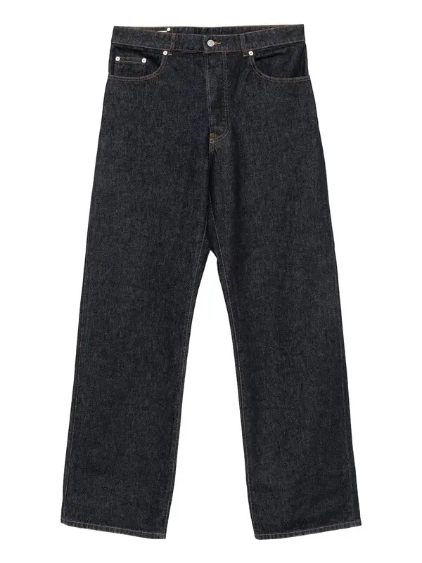Dries Van Noten Peyter Den 4400 M.w.pants Ind - Blue