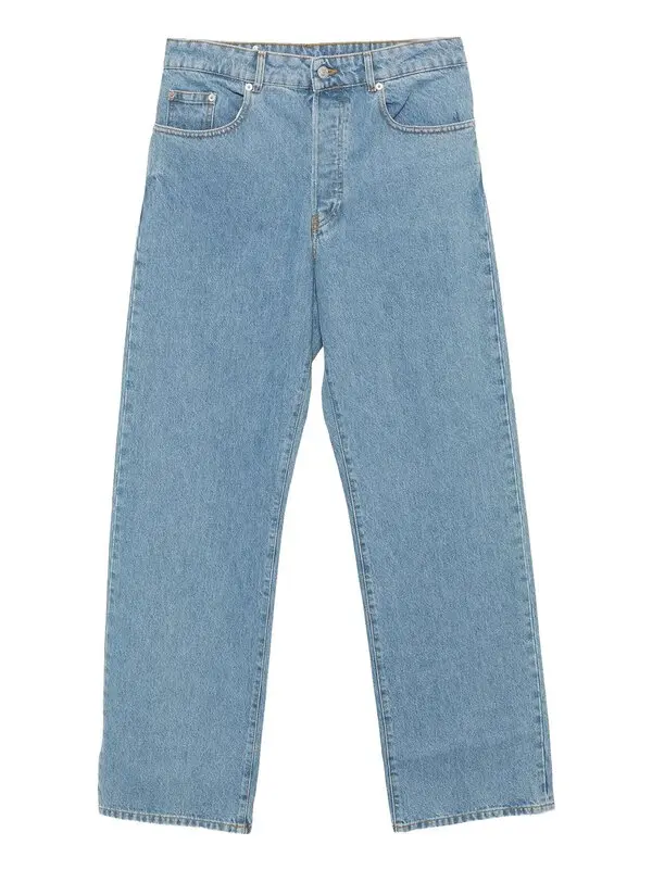 Dries Van Noten Peyter Denim Pants - Blue