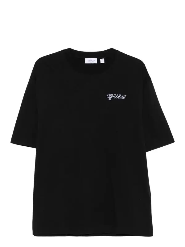 Off-White Script Logo Skate T-shirt - Black