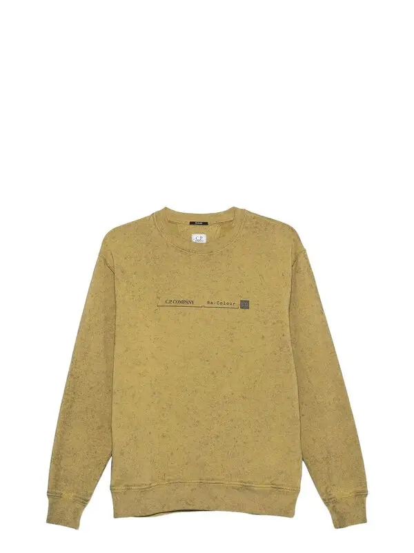 C.P. COMPANY Logo Crewneck Sweatshirt - Green