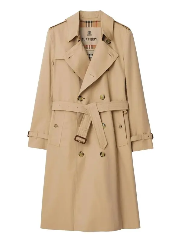 Burberry Long Kensington Heritage Trench Coat - Multicolor