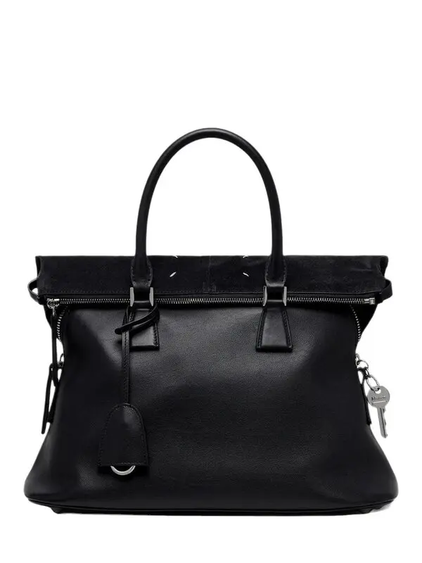 MAISON MARGIELA 5ac Soft Medium Shoulder Bag - Gray