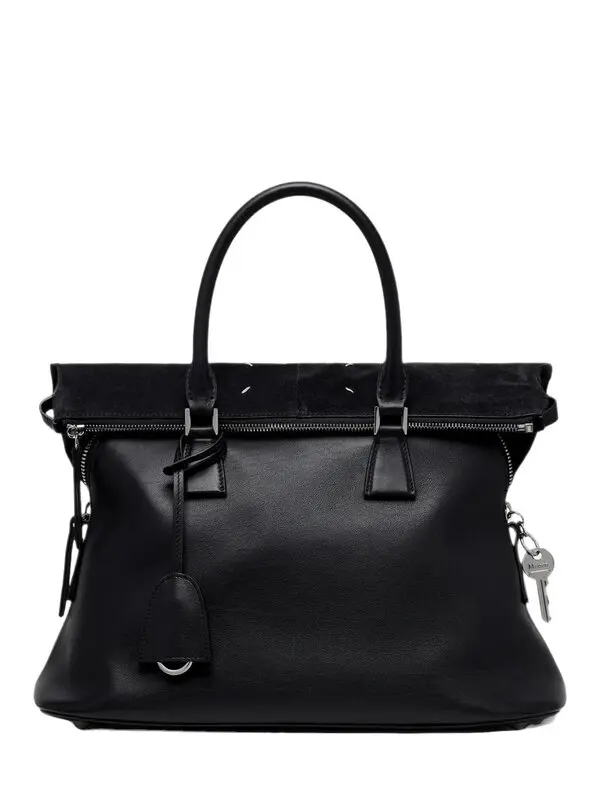 MAISON MARGIELA 5ac Soft Medium Shoulder Bag - Gray