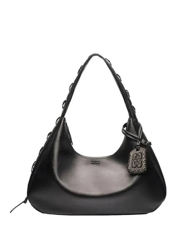 GANNI Shoulder Bag - Black