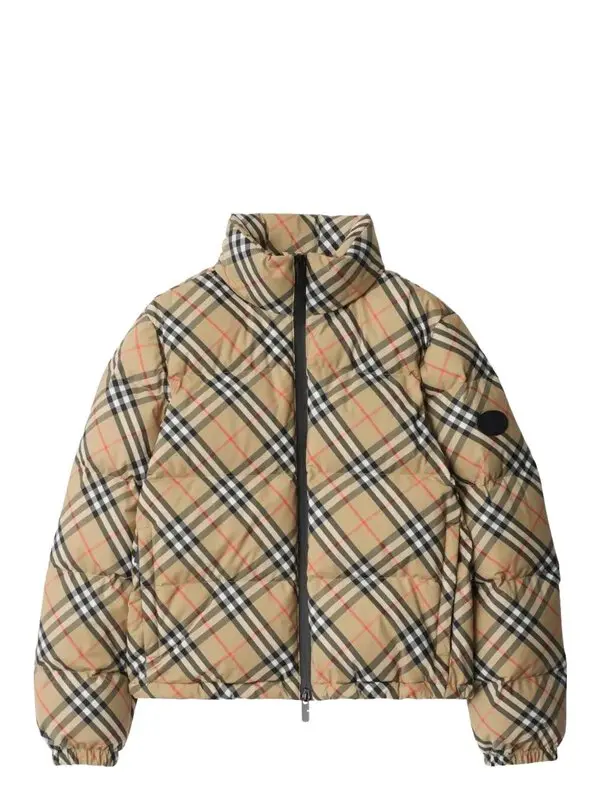 Burberry Check Ambleside Puffer Jacket - Multicolor