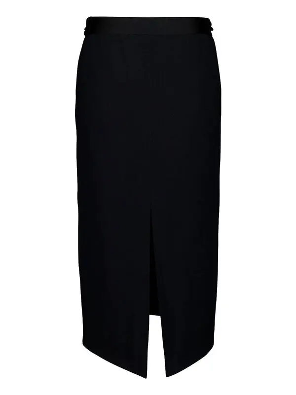 TOM FORD Midi Skirt - Black