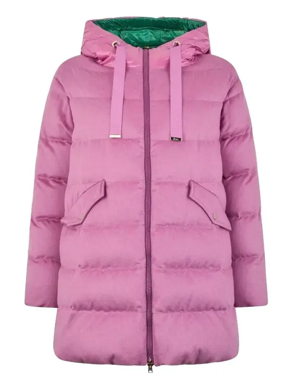 Herno Cashmere Down Jacket - Pink