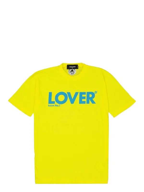 Dsquared2 Cotton T-shirt - Yellow