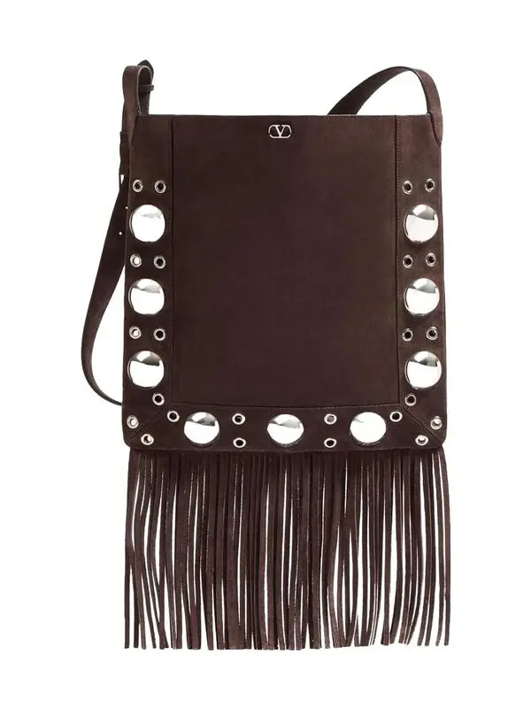 Valentino Garavani Nellcôte Shoulder Bag - Brown