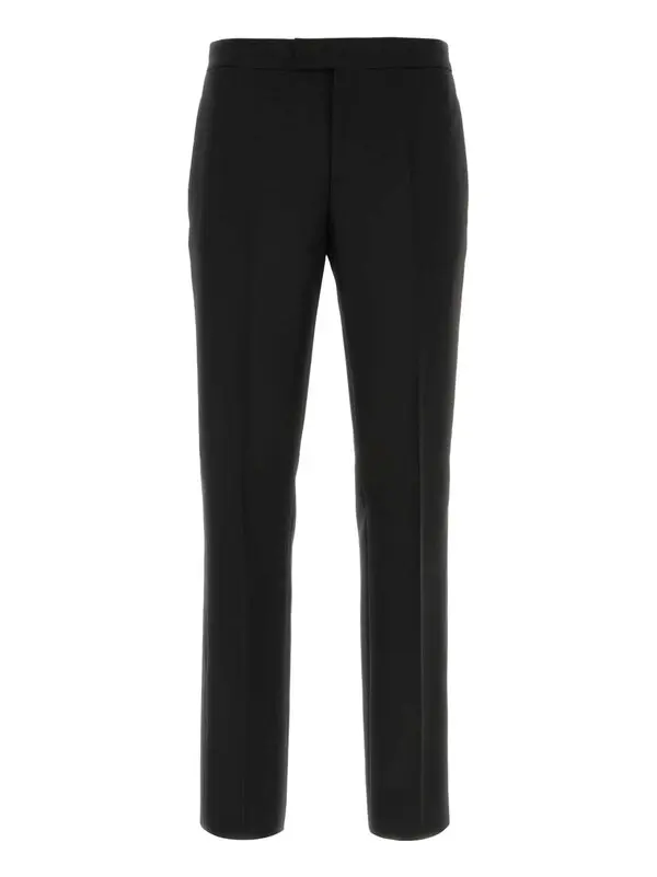 Versace Wool Blend Pant - Black