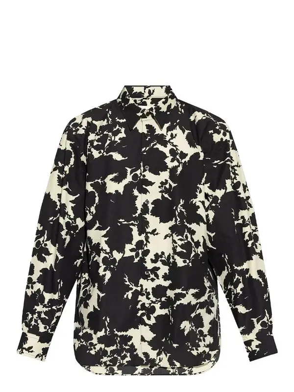 Dries Van Noten Croom Patterned Cotton Shirt - Multicolor