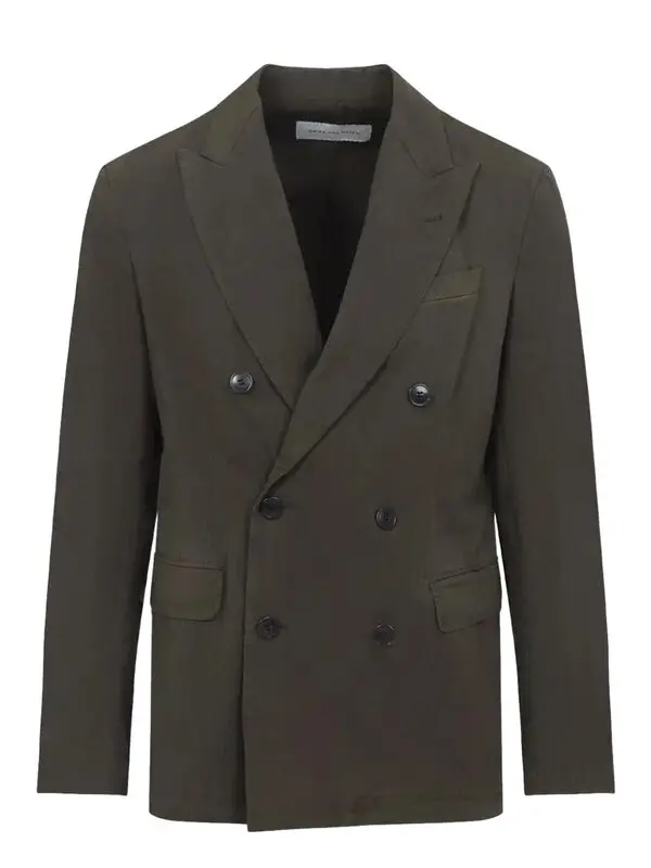 Dries Van Noten Balto Double-breasted Blazer - Green