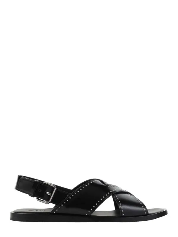 Church's Crossover Flat Sandals - Black