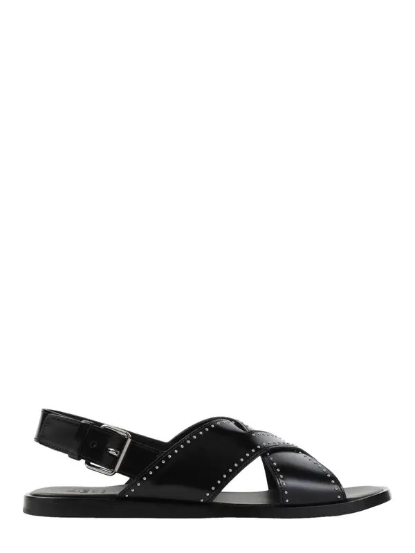Church's Crossover Flat Sandals - Black