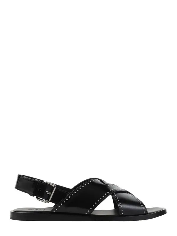 Church's Crossover Flat Sandals - Black