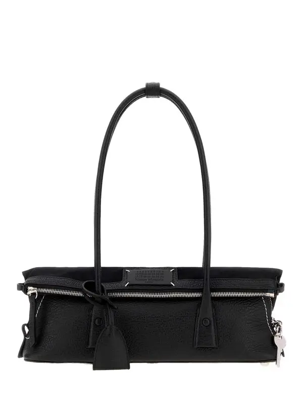 MAISON MARGIELA Leather 5ac Shoulder Bag - Black