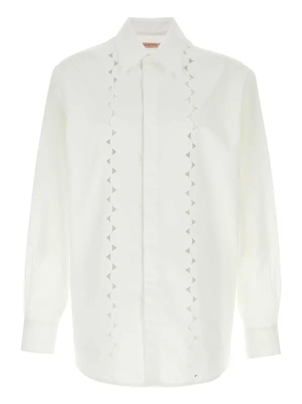 Valentino Garavani Poplin Shirt - White