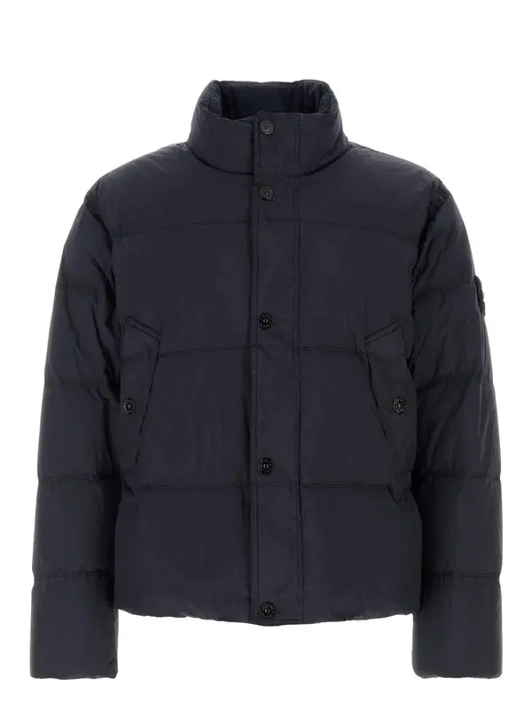 Stone Island Nylon Down Jacket - Blue