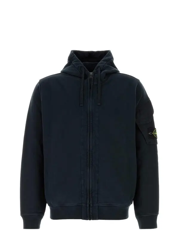 Stone Island Cotton Sweatshirt - Blue