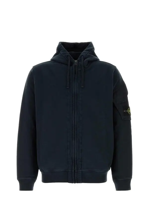 Stone Island Cotton Sweatshirt - Blue
