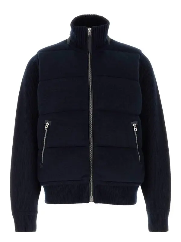 TOM FORD Wool Cardigan - Blue