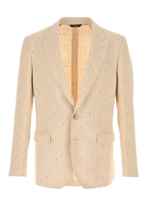 Dolce & Gabbana Embroidered Jersey Blazer - Multicolor