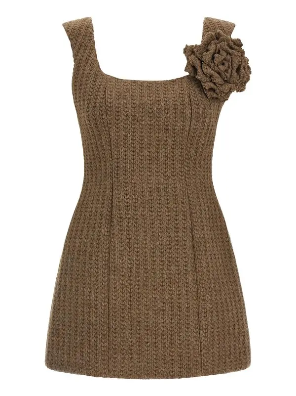 Giuseppe Di Morabito Wool Dress - Brown