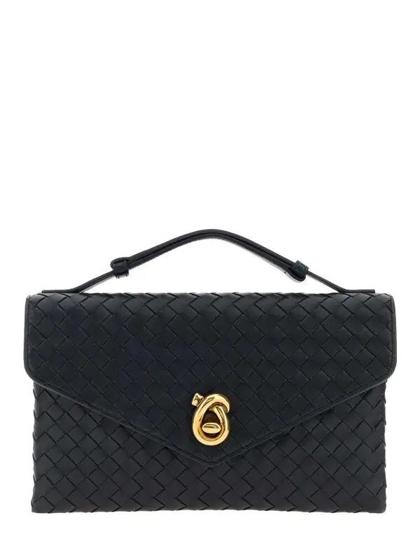 Bottega Veneta Leather Handbag - Blue