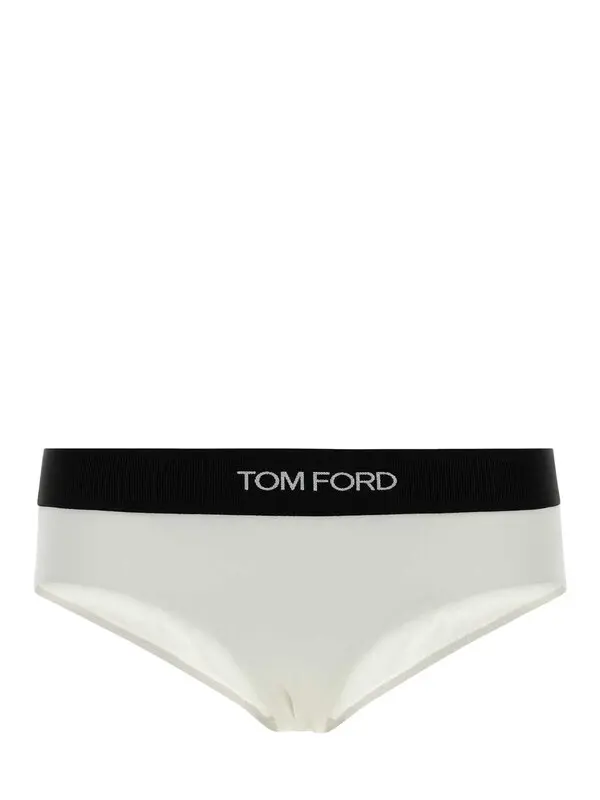 TOM FORD Stretch Modal Brief - White