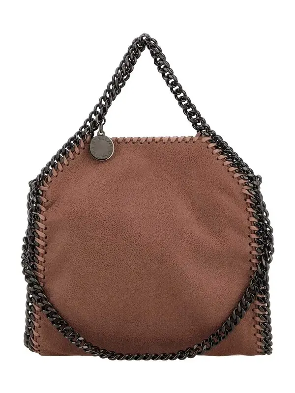 Stella McCartney Antiqued Shaggy Deer Mini Falabella Handbag - Pink