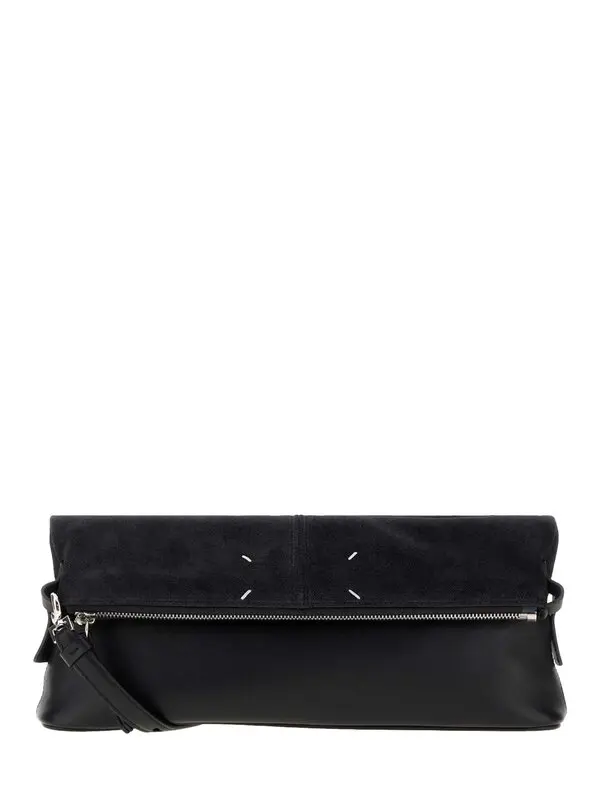 MAISON MARGIELA Leather 5ac Clutch - Black