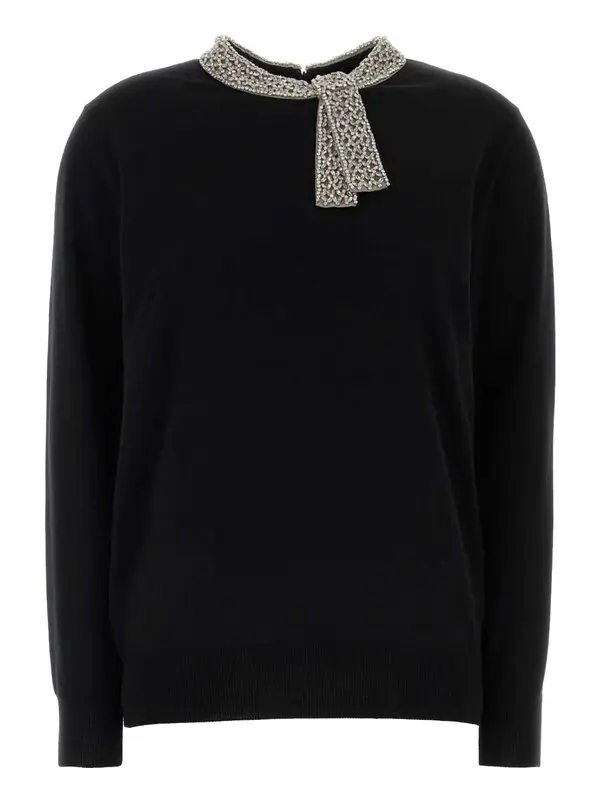 Valentino Garavani Virgin Wool Sweater - Black