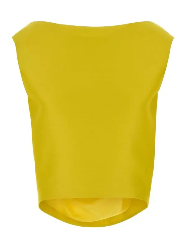 Balenciaga Cady Top - Yellow