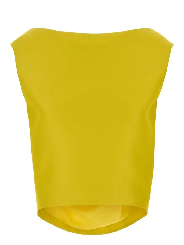 Balenciaga Cady Top - Yellow