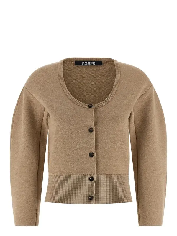 Jacquemus Le Gilet Doppio Cardigan - Cream