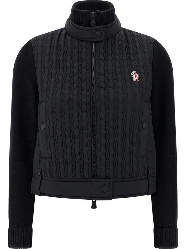 Moncler Tricot Cardigan - Black