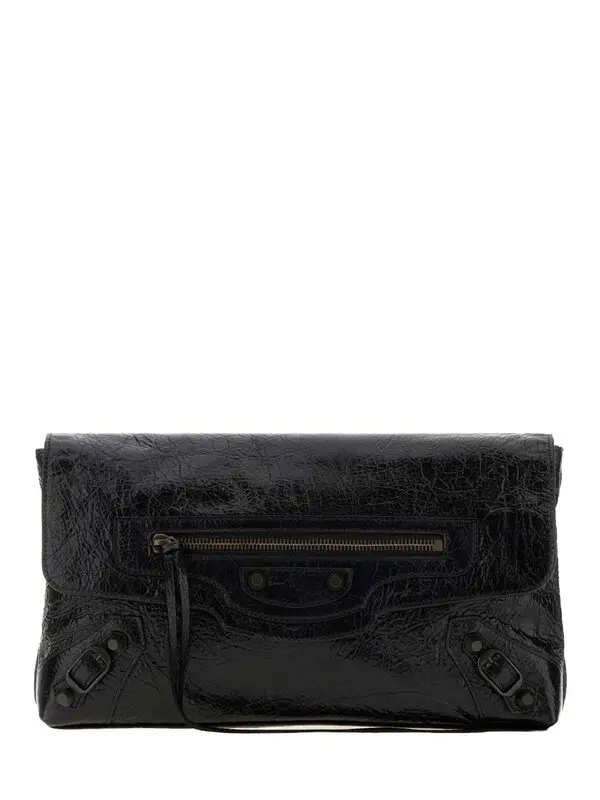 Balenciaga Le City Clutch - Black