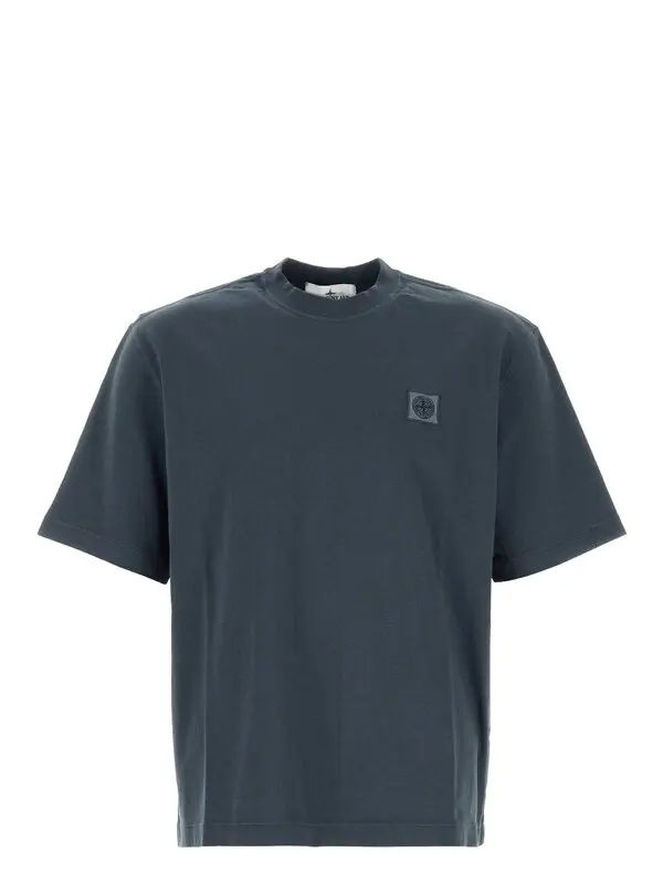 Stone Island Air Force Cotton T-shirt - Blue