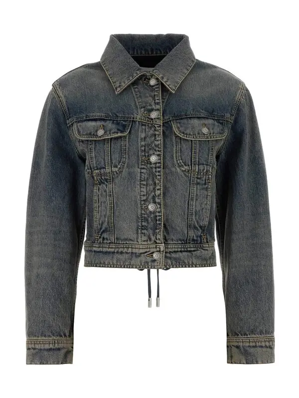 Alexander McQueen Denim Jacket - Blue