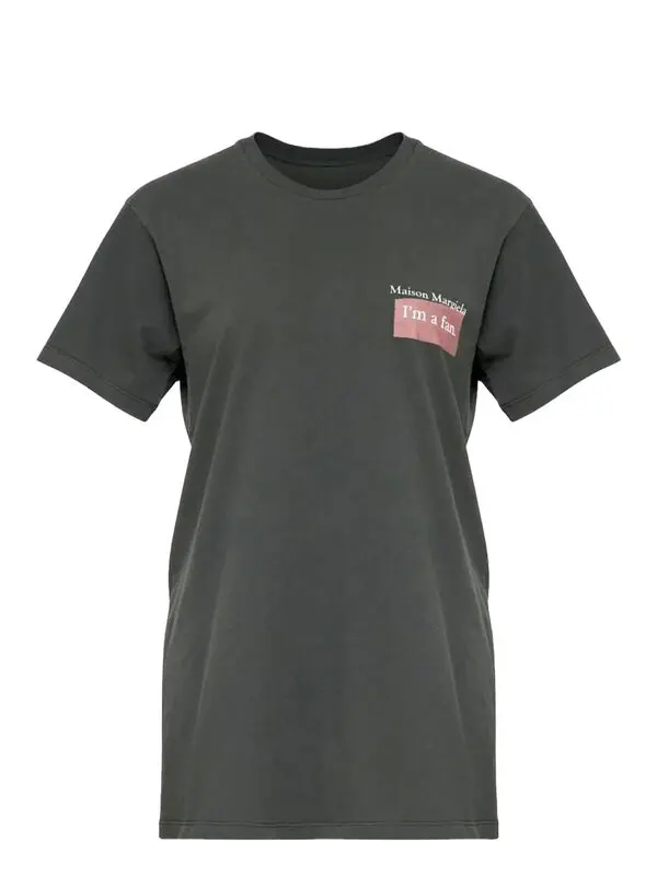 MAISON MARGIELA T-shirt With Print - Gray