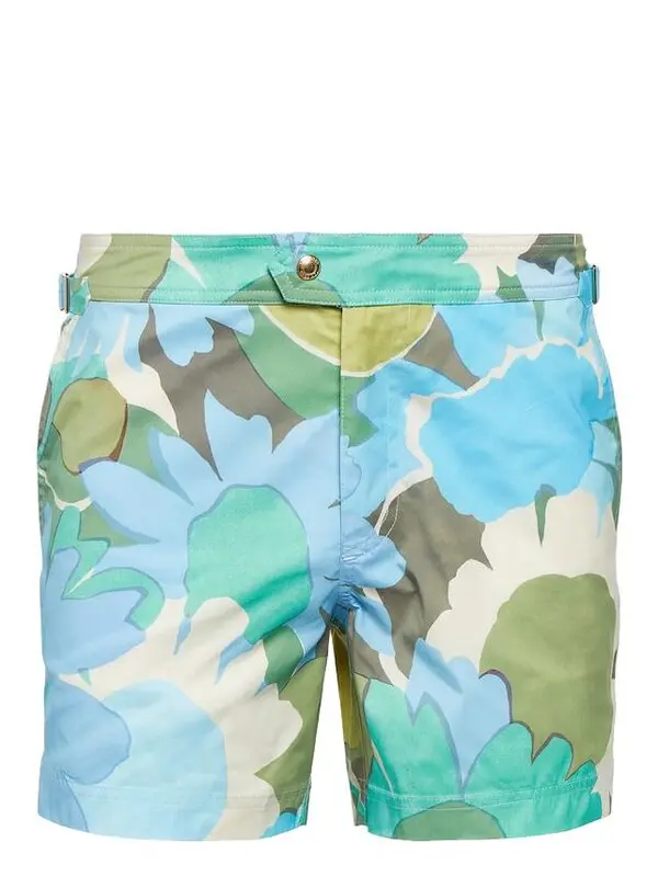 TOM FORD Floral Swim Trunks - Multicoloured
