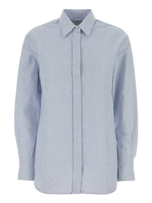 GOLDEN GOOSE Embroidered Oxford Batilda Shirt - Multicolor