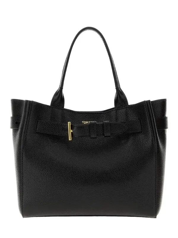 TOM FORD Leather Handbag - Black