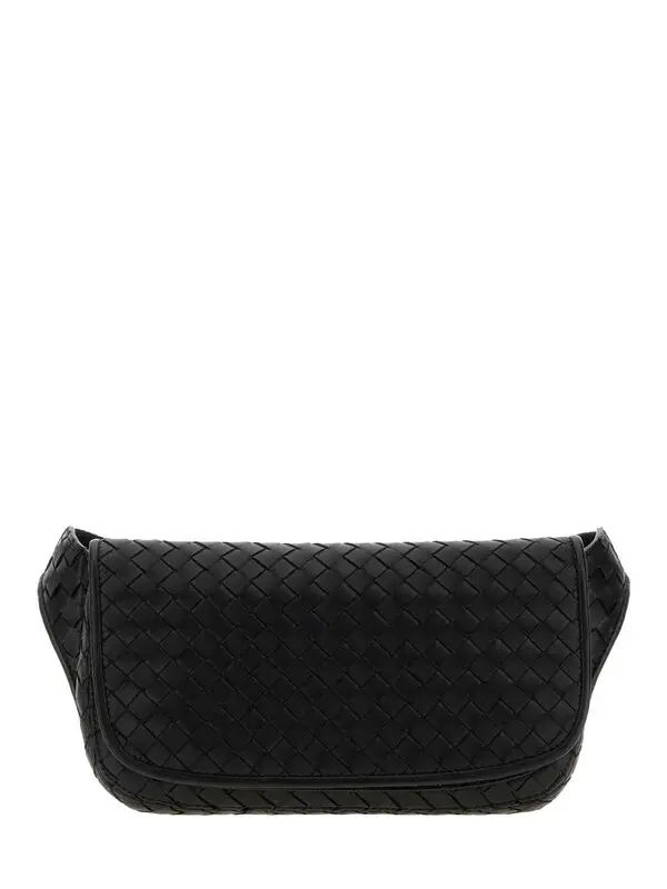 Bottega Veneta Leather Veneto Belt Bag - Black